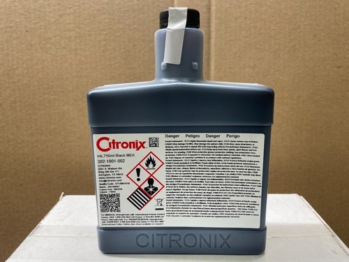 302-1001-002-B OEM Printer Ink Black ,MEK , one 750ml Bottle for ...