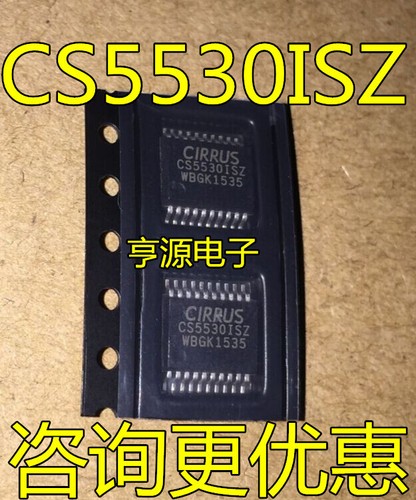 1 PCS CS5530-ISZ SSOP-20 24-bit ADC with Ultra-low-noise Amplifier IC #98HY | eBay