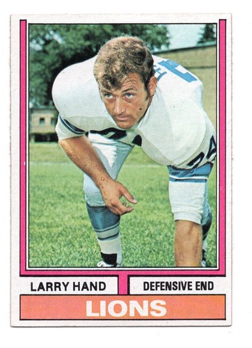 1974 Topps #198 Larry Hand | eBay