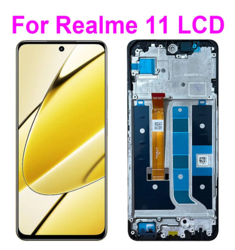 For Realme 11 RMX3780 LCD Display Touch Panel Screen Digitizer Assembly ...