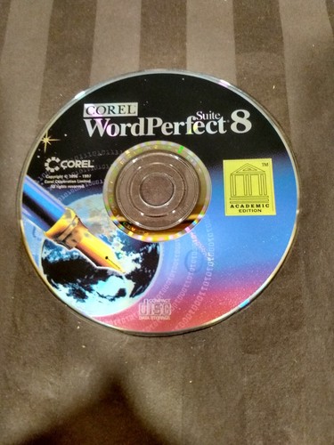 Corel WordPerfect Suite 8 Standard Academic Edition DISC ONLY | eBay