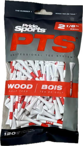Pride Professional Tee System, 2-1/8 Inch Shortee Golf Tees - 120 Count ...
