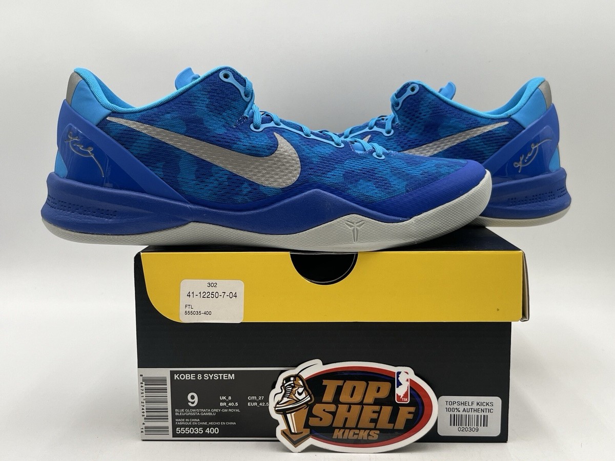 Kobe 8 Milk Snake Blue