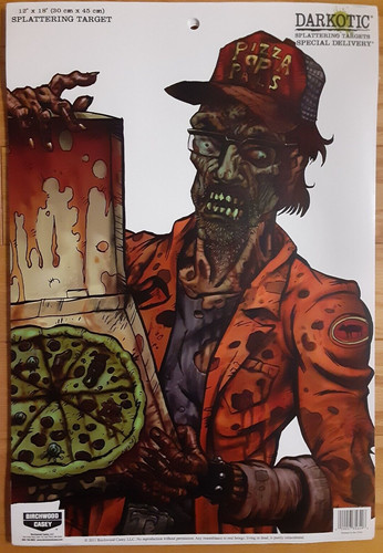 8-PACK Darkotic Splattering Zombie SHOOTING PAPER Targets 12"x18 ...