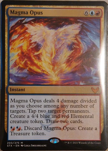 Magma Opus - Strixhaven: School Of Mages Magic The Gathering (MTG) | eBay
