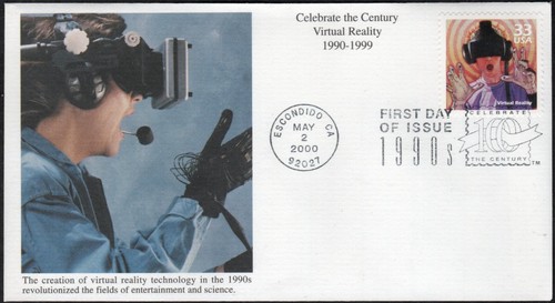 US Scott #3191j Celebrate the Century-1990s "Virtual Reality", FDC | eBay