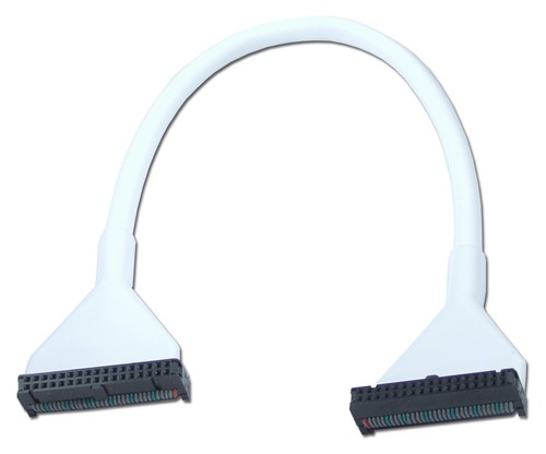 18" Round White IDE ATA 100/133 Round Single Device Hard Drive CD-ROM Cable | eBay