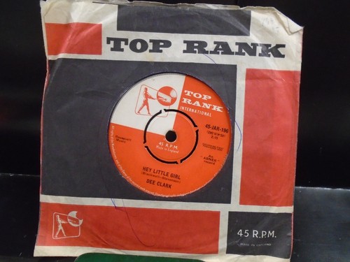DEE CLARK " HEY KITTLE GIRL " Or. UK TOP RANK VG+ COND. IN Or.SL. | eBay UK