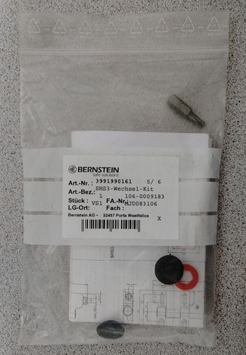 BERNSTEIN 399.1990.161 SAFETY HINGED SWITCH CHANGE KIT NEW!! QUANTITY ...
