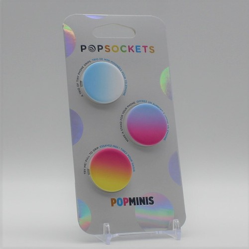 PopSockets Minis Popminis Sunset Rainbow 3pc Phone Grip Stand for sale ...