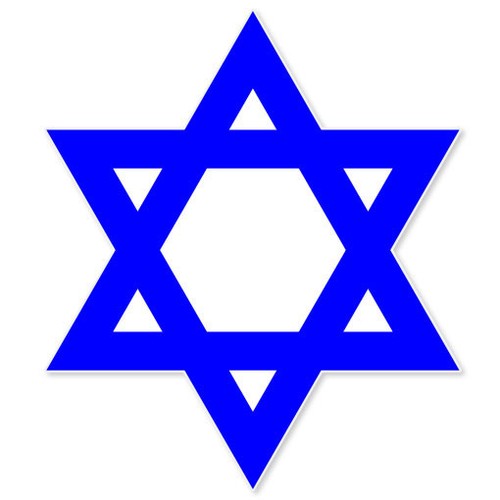 Judaism Star of David Jewish bumper sticker 4" x 4" | eBay