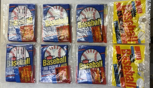 LOT OF 2 1988 FLEER BASEBALL RACK PACKS BRAND NEW FACTORY SEALED | eBay
