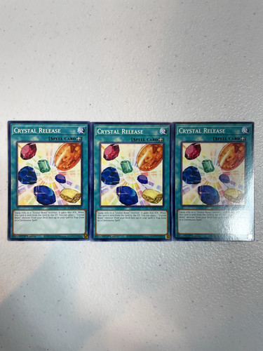 yugioh crystal release common 3x sdcb-en025 SDCB | eBay