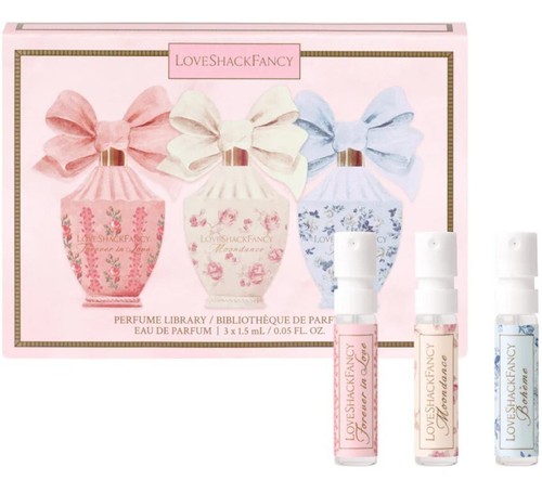LoveShackFancy - Discovery Set of 3 Samples Female EDP Perfume 3 x 1 ...