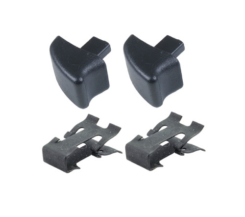 Set of 2 Seat Knobs w/ 2x Retaining Clips for PORSCHE 924 928 944 968 ...