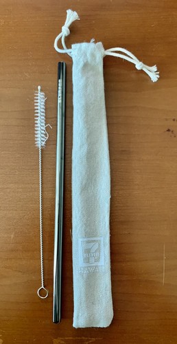 7 Eleven Slurpee Straw Aluminum With Brush and 7 Eleven Hawai’i Bag | eBay