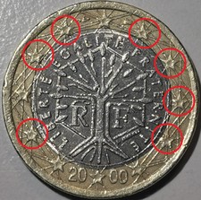 France 1 Euro Coin 2000 - euro-coins.tv - The Online Eurocoins Catalogue