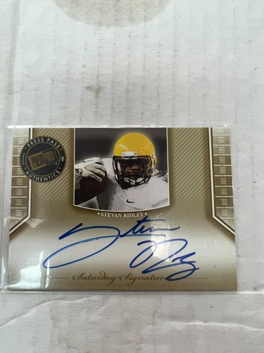 Steven Ridley 2011 Press Pass Authentics Rookie Auto #SS-SR NrMt | eBay