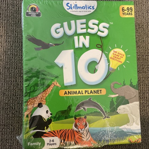 Skillmatics Guess in 10 Animal Planet Card Game | eBay