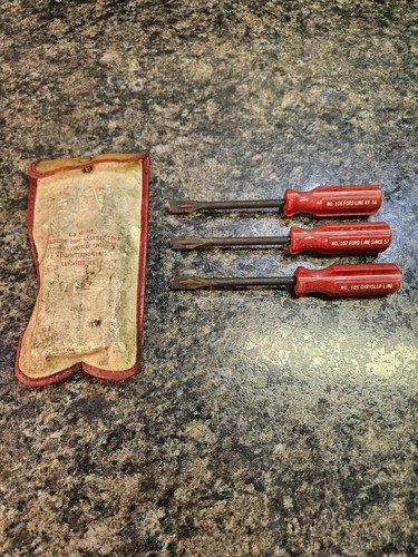 K-D Tools No. 108 Distributor Point Adjusting Tool Set 105, 106, 107 ...