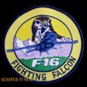 Vintage US Air Force F-16 Fighting Falcon Fighter Jet Patch New NOS ...