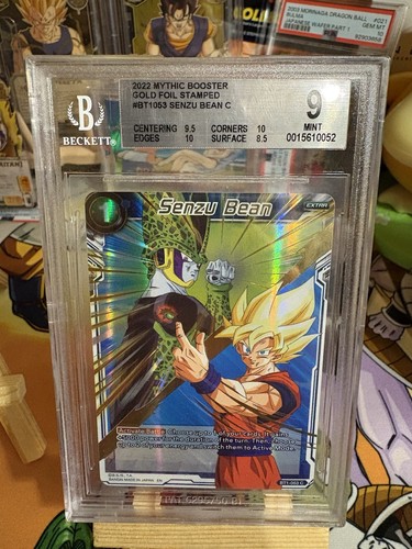 Senzu Bean - BT1-053 Gold Foil Stamped Alt Art NM - Dragon Ball Super ...