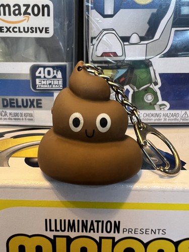Poop Emoji Keychain Light With Funny Sound FX Excellent Condition | eBay