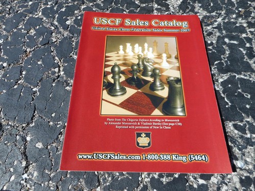 VINTAGE catalog #3287 - SUMMER 2007 USCF CHESS catalog | eBay