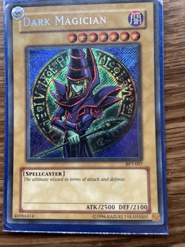 YuGiOh Dark Magician - SYE-001 - Super Rare - Unlimited Edition Heavily ...