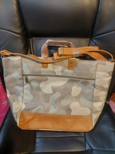 Thirty-one Step Up Tote in Soft Camo Large Tote Bag Crossbody | eBay
