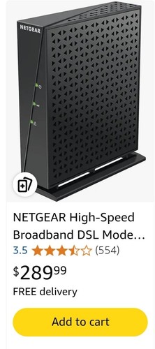 NETGEAR DM200-100NAS DSL VDSL High Speed Broadband Modem 606449113747| eBay