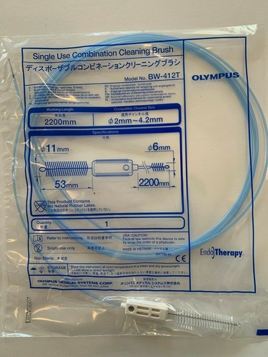 Olympus Bw-411b Single Use Combination Cleaning Brush 2mm - 3.2mm X ...
