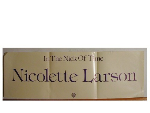 Nicolette Larson Poster Nick of Time second Vintage | eBay