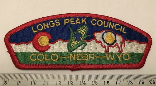 Longs Peak Council Colorado Wyoming CSP S3 Boy Scouts of America BSA | eBay