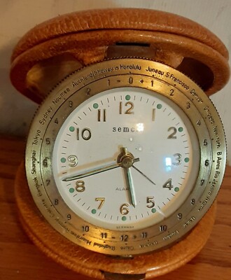 Semca Clock In Collectible Alarm Clocks (1930-1969) for sale | eBay