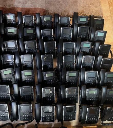 Polycom VVX 301 6-Line IP Phone - Unit, & Handset, Curly Cord - No ...