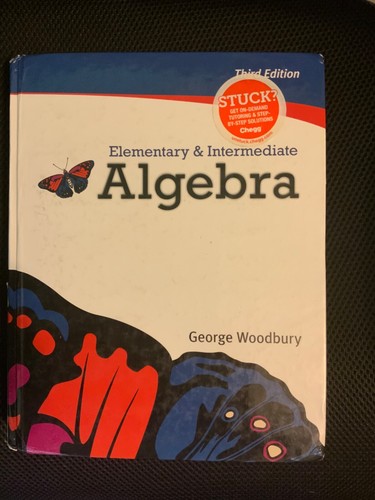 elementary and intermediate algebra textbook | eBay