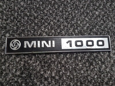 Exterior Badges & Emblems for Classic Mini for sale | eBay