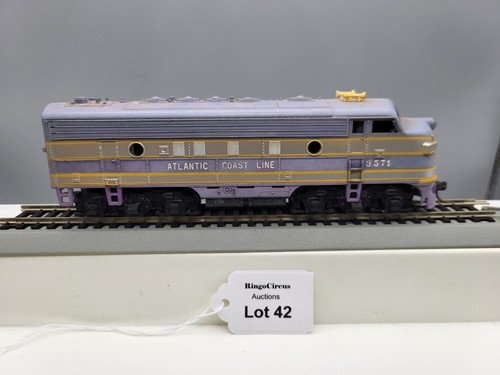 TYCO HO Scale Atlantic Coast Line 3571 F Unit REPAIR, $5/$2/$10 Ship ...
