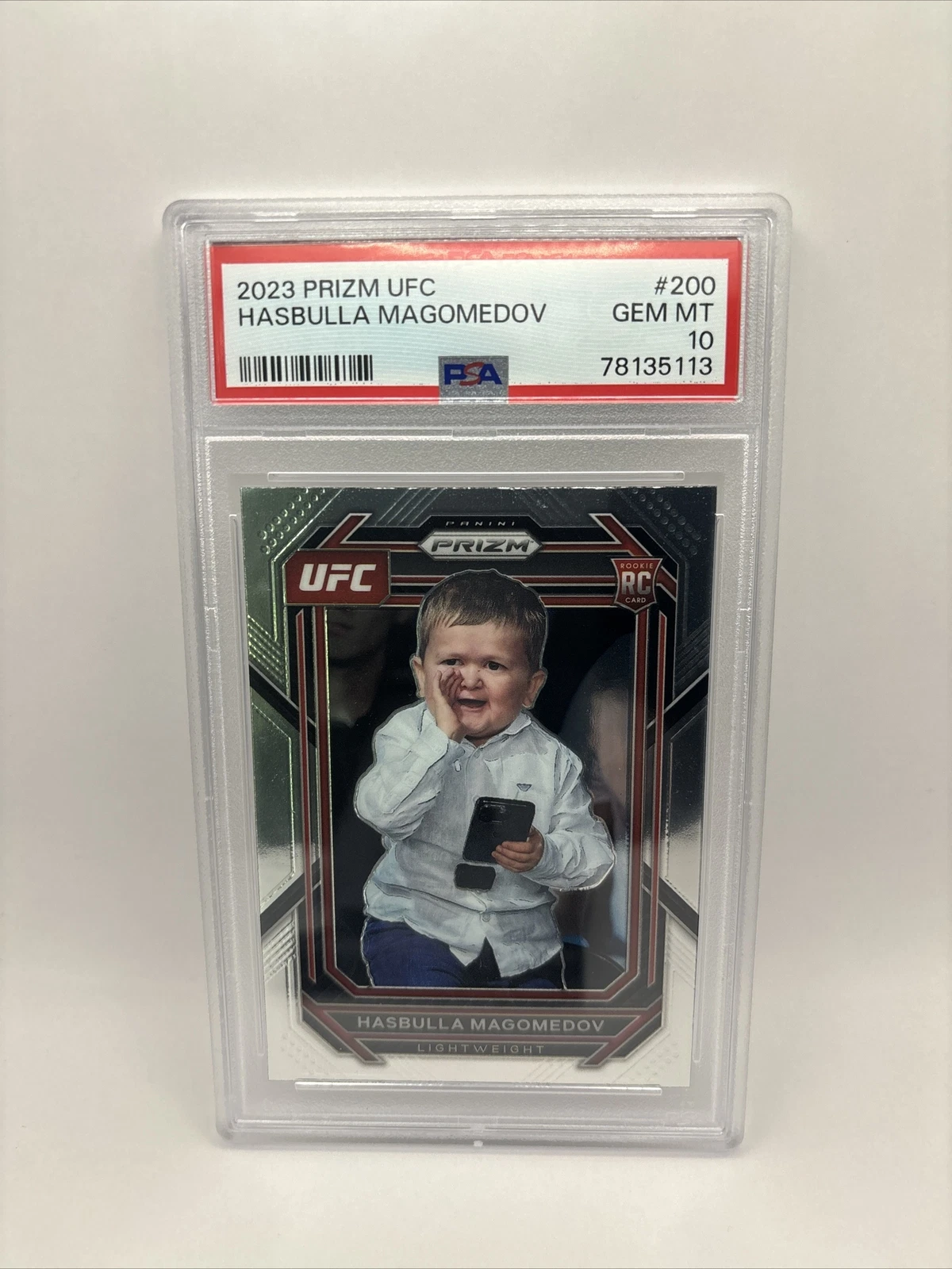 Hasbulla Magomedov 2023 Prizm UFC #200 Base Price Guide - Sports Card ...