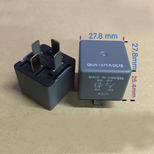 5PCS G8JN-1A7T-R-DC12 Automotive Relay 4 Prong | eBay
