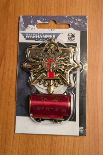 Mark of the Ten Thousand Pin Badge warhammer 40k adeptus custodes ...