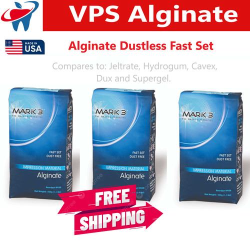 Chromatic Dental Alginate - High Precision, Easy Mixing, Fast Set, Non ...