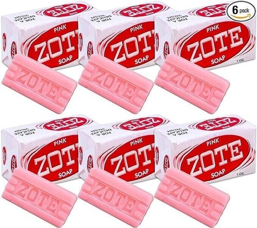 6 Pack of Zote Pink Laundry Bar Soap ( 14.1 oz) | eBay