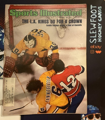 Sports Illustrated February 10 1975 Rogie Vachon L.A. Kings NHL | eBay