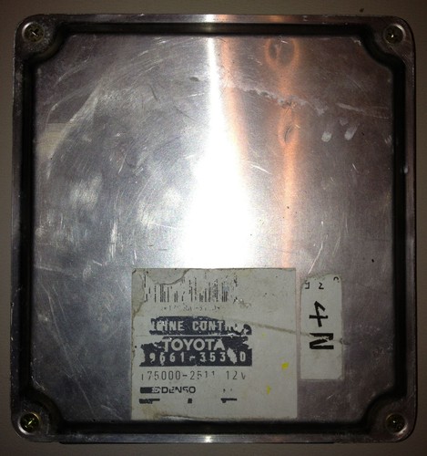 1990 TOYOTA PICKUP 1/2 TON SRW V6 AT ECU ECM 89661-35360 ENGINE ...