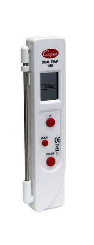 Cooper-Atkins 480-0-8 DualTemp Infrared Thermometer and Probe, 67°F to ...