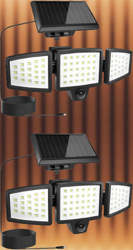 Lepro Solar Flood Lights Outdoor, WL5000 Motion Activated Security ...