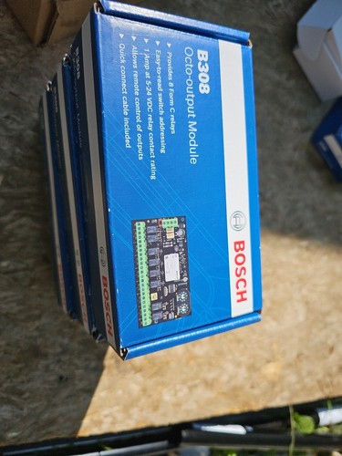 BOSCH B308 Octo-Output Interface Module, with Relays, Programmable | eBay