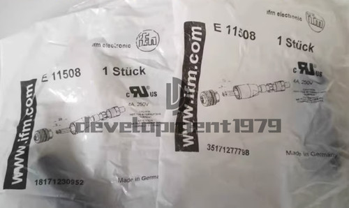 1PCS NEW IFM connection plug E11508 | eBay